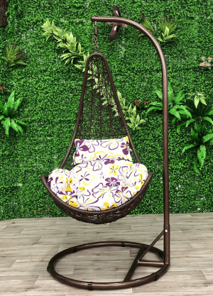 Buy Half Shell Egg Chair-Brown Online in Melbourne at Best Price @ Plus ...