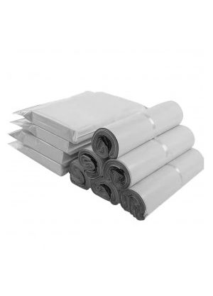 Poly Plastic Courier Satchel Bags 255X330 + 45mmx55um - 500/box