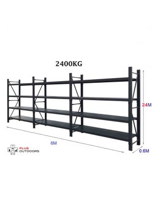 L 6M x W 0.6M x H 2.4M - Charcoal