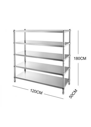 5 Tier Adjustable Shelf (stainless Steel shelving) - shelvings